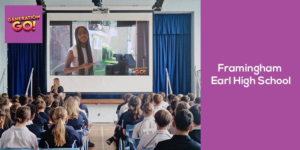 Generation Go comes to Framingham Earl High School - konectbus